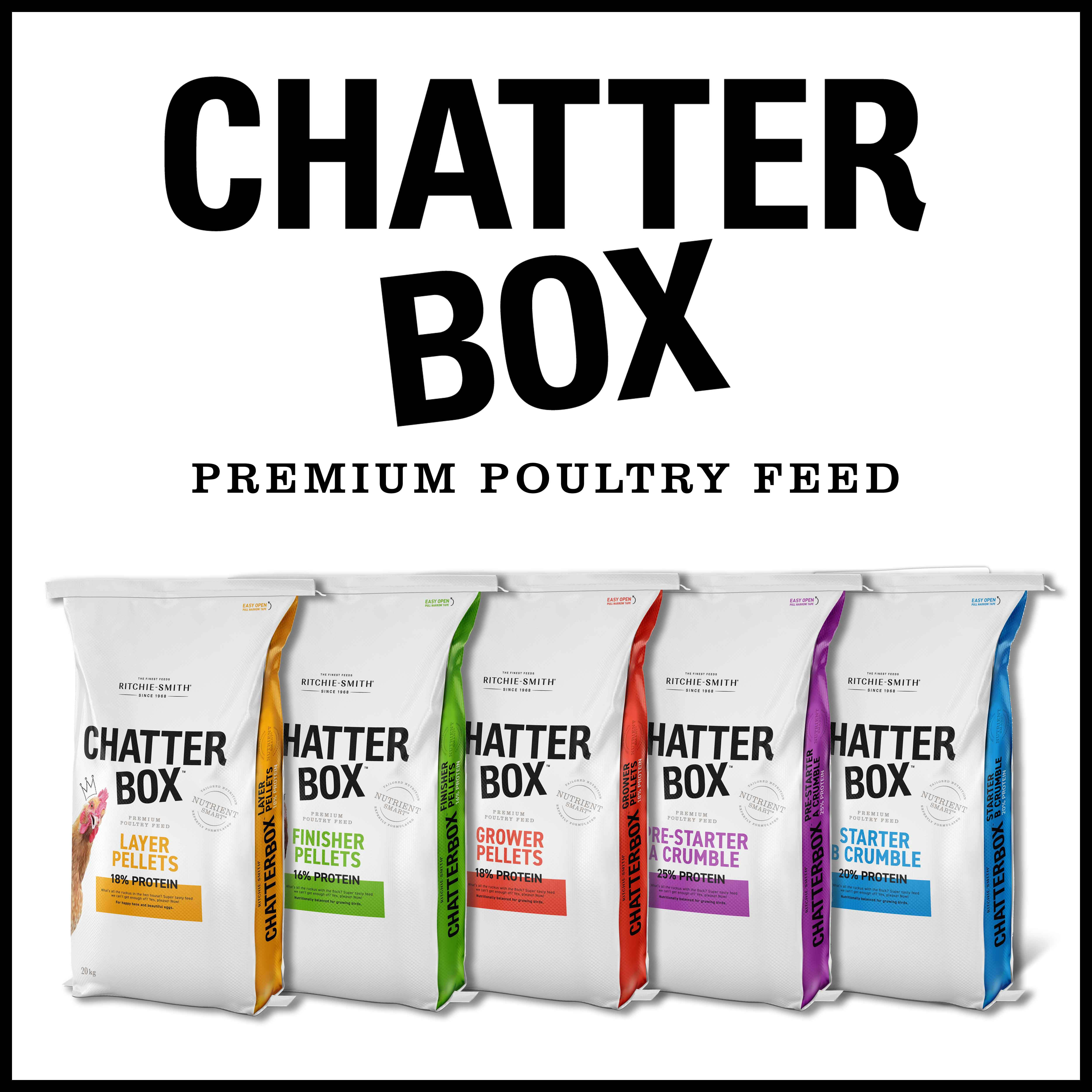 Chatter Box Premium Poultry Feed – Feedstoretoyourdoor